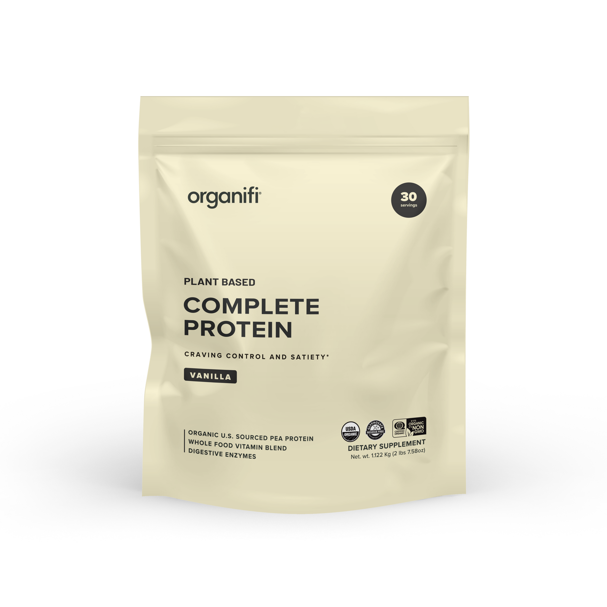 Organifi Complete Vanilla Protein - 1 Pouch – Organifi Retail